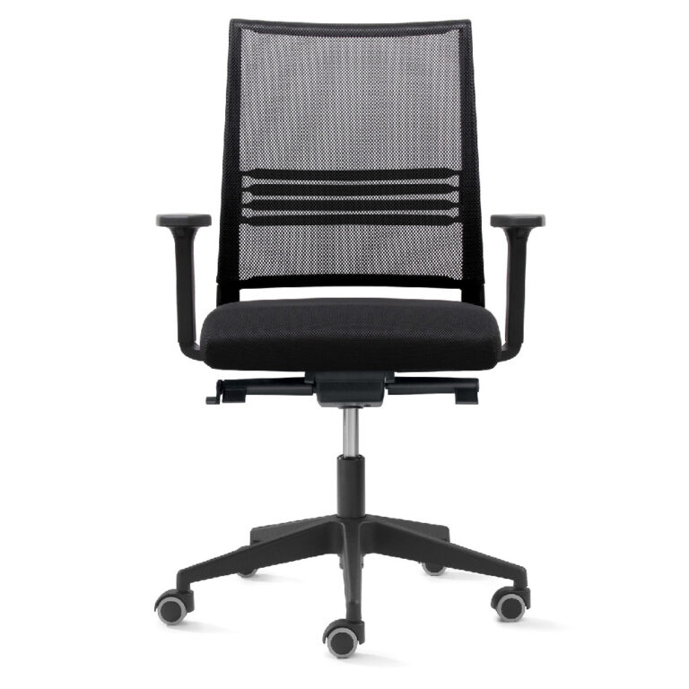 Black Mesh Back Meeting Office Chair