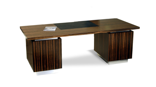 KUDOS TWIN PEDESTAL DESK | Margolis Furniture