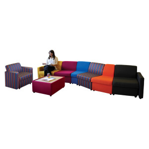 WAVE MODULAR RECEPTION SEATING | Margolis Furniture