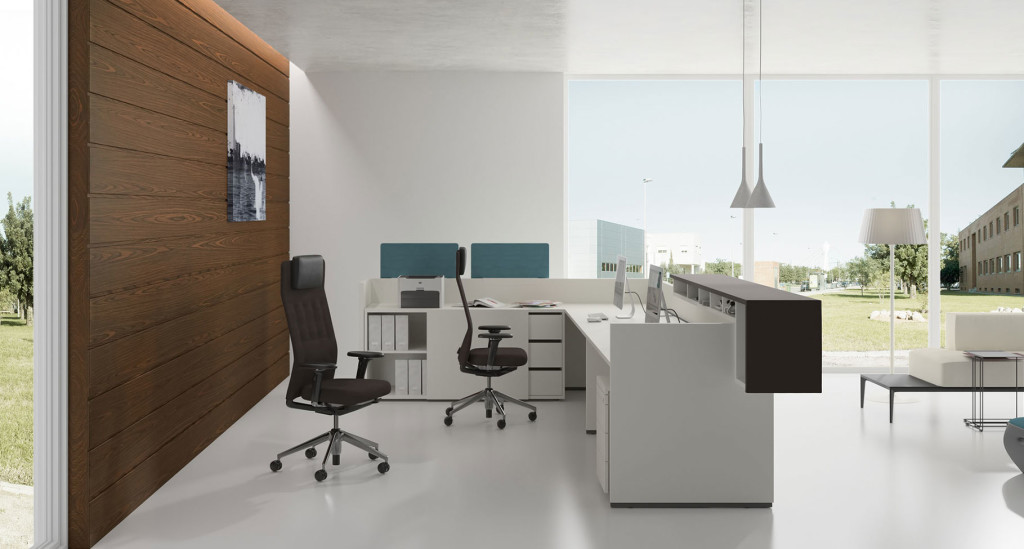 Basic C Reception Desk | Margolis Furniture