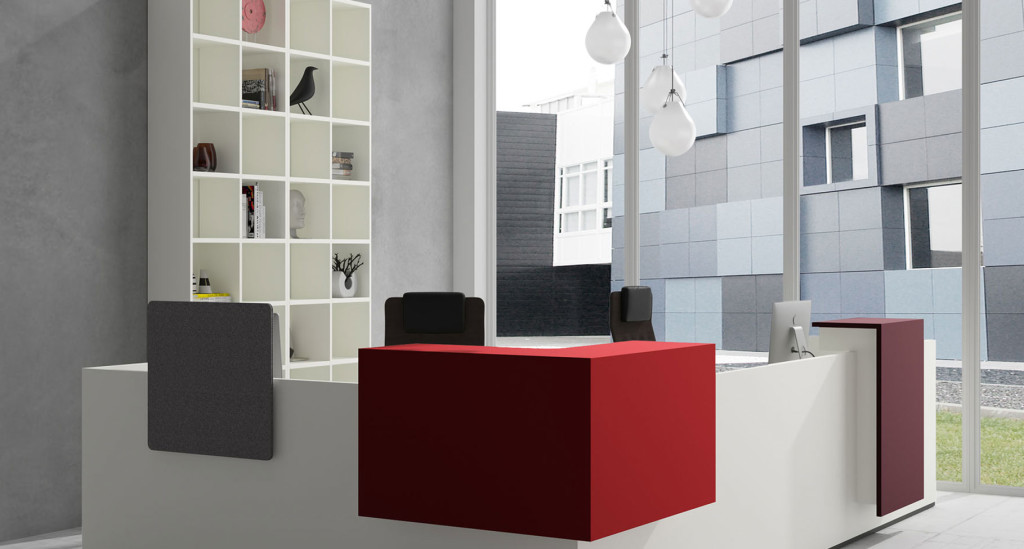 Basic C Reception Desk | Margolis Furniture