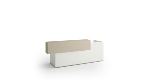 Basic C Reception Desk | Margolis Furniture