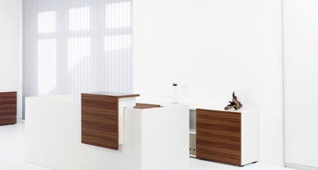 Basic C Reception Desk | Margolis Furniture