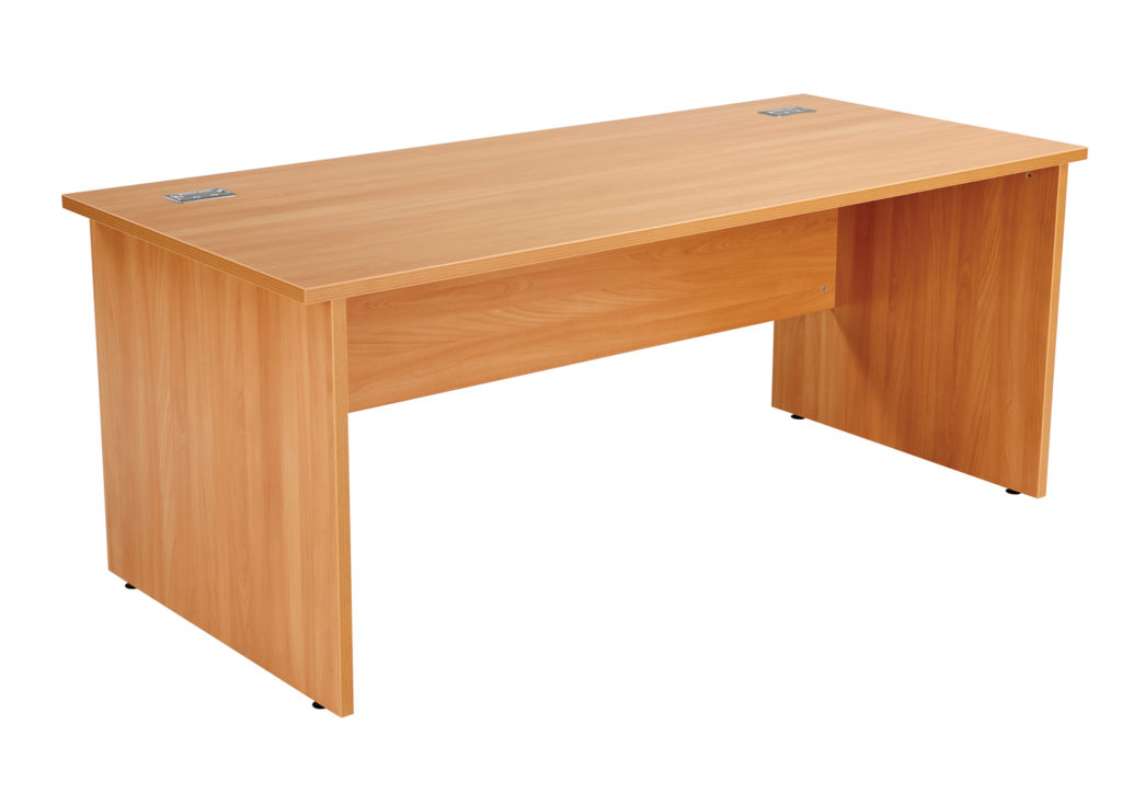 Fraction Panel End Rectangular Workstation (W 1400) | Margolis Furniture